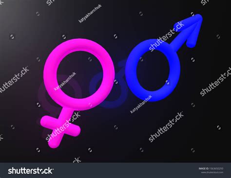 Sex Symbol Sign Men Women D Stock Illustration Shutterstock