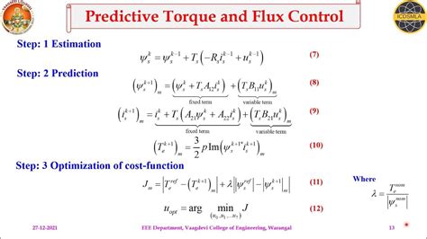9 Dynamic Weighting Selection For Predictive Torque And Flux Control Of Industrial Drives Youtube