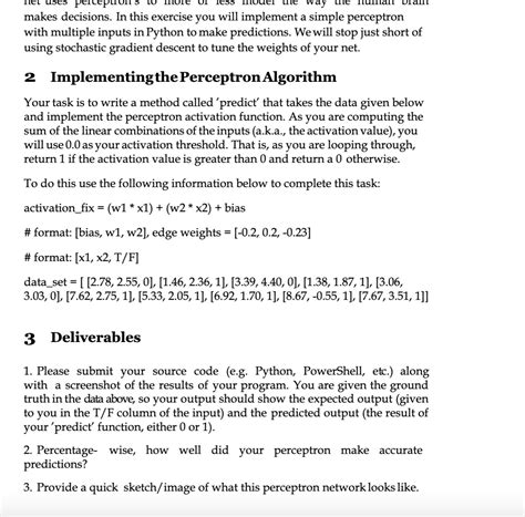Solved Makes Decisions In This Exercise You Will Implement Chegg