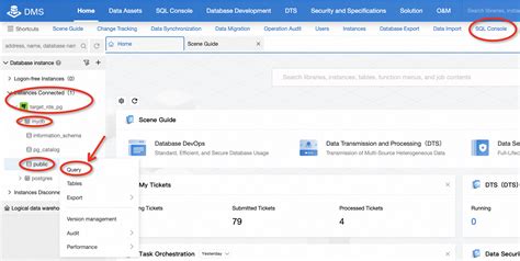 Hands On Lab Migrate User Created Postgresql To Apsaradb Rds For Postgresql Through Cloud