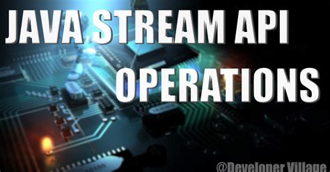 Lambda Expression And Stream Api Operations In Java