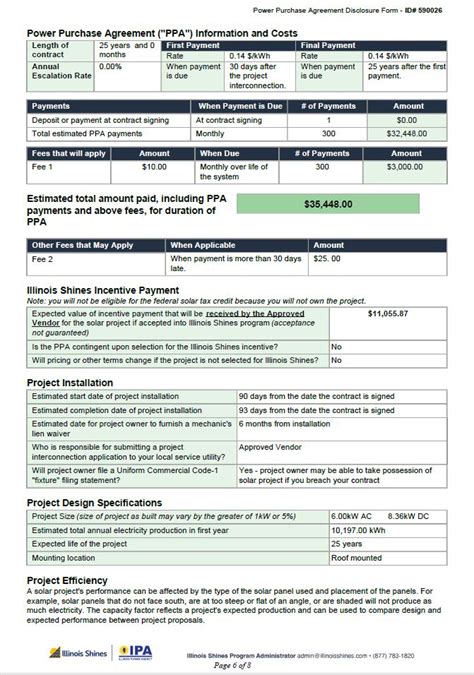 Dg Ppa Disclosure Form Illinois Shines