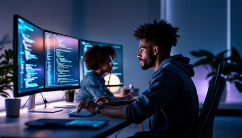 Free Coding Through Night Image Coding Programming Developers