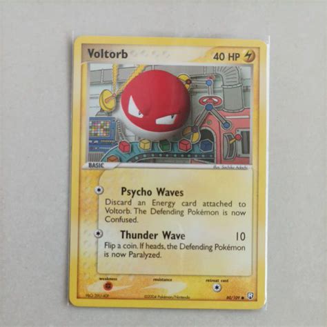 Pokemon Voltorb Common Non Foil Team Rocket Return Shopee Philippines