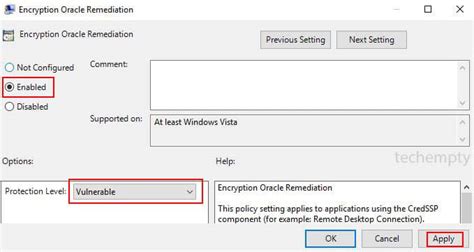 Solve Credssp Encryption Oracle Remediation Rdp Error