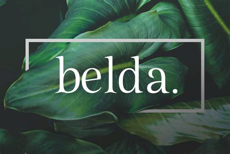 Classic And Romantic Belda From Insigne Type Design Studio