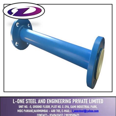 Ptfe Lined Pipe 3 M At ₹ 2000piece In Thane Id 2853039265388