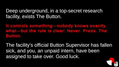 THE RED BUTTON By Percy Electromos Retro Renee Pollet