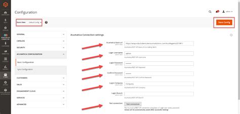 Establishing A Connection Within Magento Connector Documentation Establishing A Connection Within Magento Connector Documentation