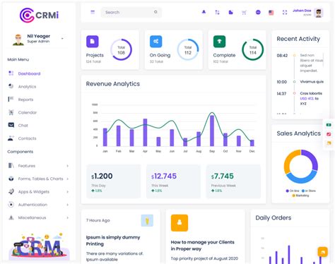 Everything You Need To Know About CRM Admin Dashboard Template