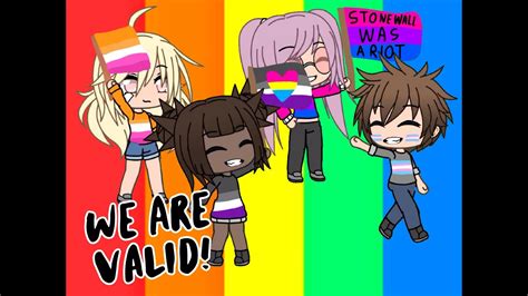 Last Day Of Pride Month Gacha Pride Edit Youtube