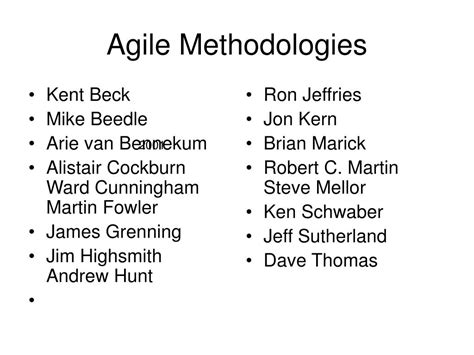 PPT Agile Methodologies PowerPoint Presentation Free Download ID 1406003