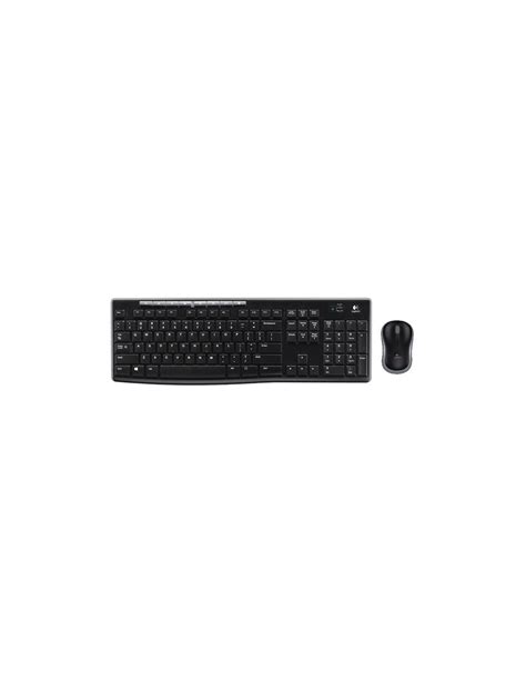 Logitech Wireless Combo Mk270 Teclado Ratón Incluido Rf Inalámbrico Qwertz Húngaro Negro