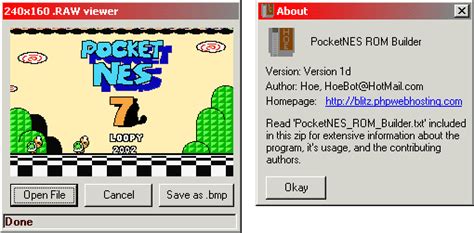 Pocketnes Rom Builder Gba Builder Tools Gamebrew