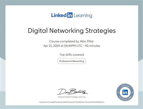 Abin Pillai On Linkedin Networking Professionaldevelopment Linkedinlearning