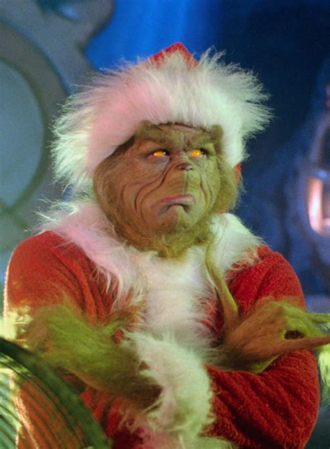 Jim Carrey How The Grinch Stole Christmas Red Coat Cute Christmas