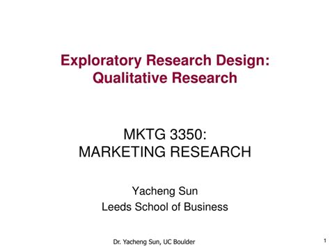 PPT Exploratory Research Design Qualitative Research PowerPoint Presentation ID