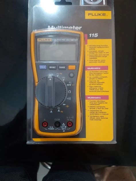 Digital Multimeter Model No 115 True Rms Multimter Make Fluke 13500
