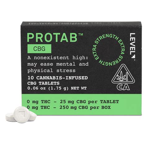 Level Protab Tablets Cbg Sdfleet Delivery