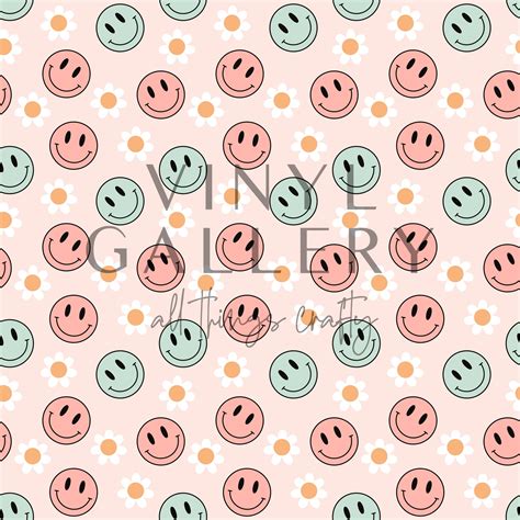 Smiley Face Patterns Vinyl Gallery Llc