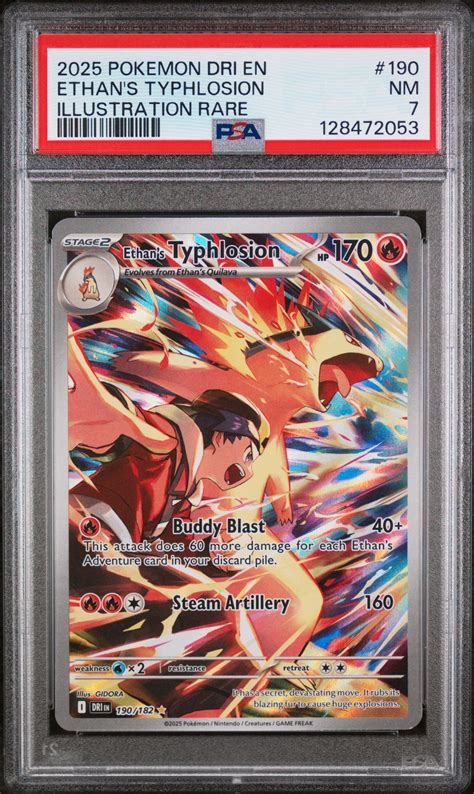 2025 Pokemon Dri En Destined Rivals Ethans Typhlosion 190