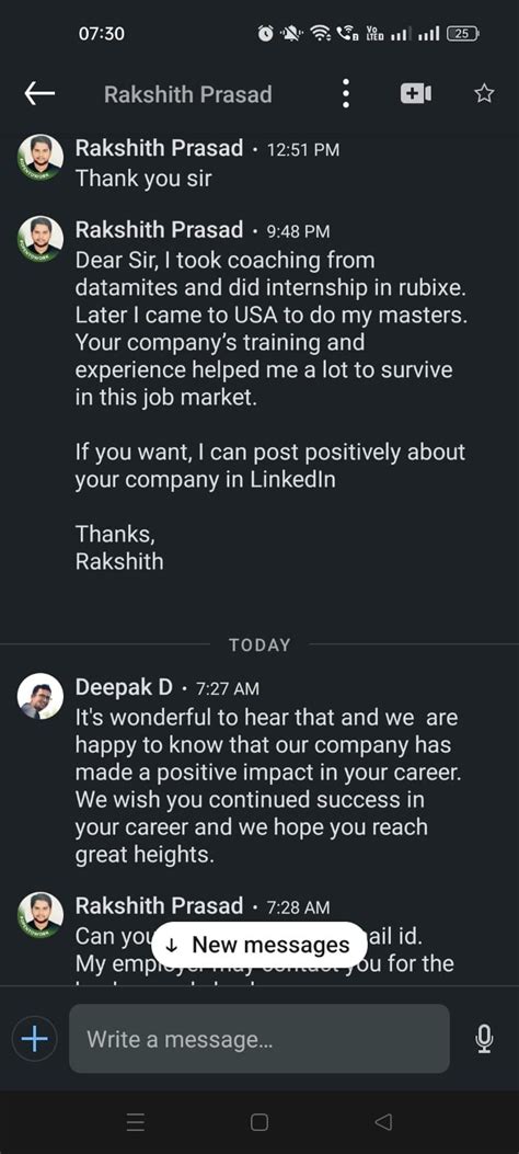 Deepak D On Linkedin To Be In A Position To Know That The Team We Have Built At Rubixe Ai