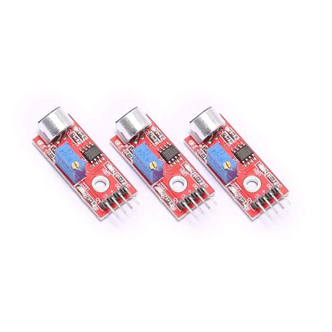 Sensors Business And Industrial 2pcs Microphone Sensor Avr Pic High Sensitivity Sound Detection