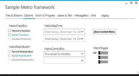 Introduction About Metro Framework Part One