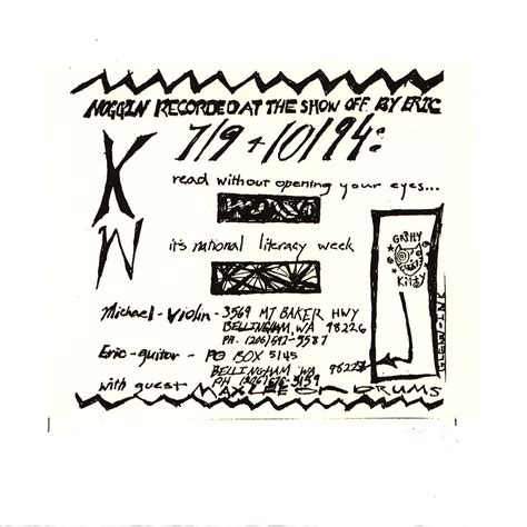 Noggin Noggin Vinyl 7 1995 Us Original Hhv