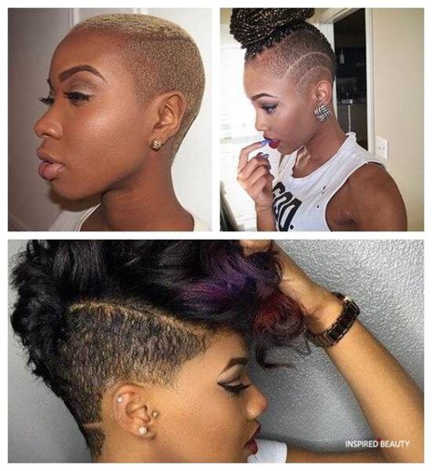 50 Shaved Hairstyles For Black Women Inspired Beauty Short Shaved