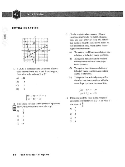 Linear Equations Kaplan Pdf