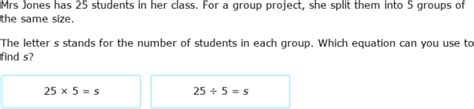 Ixl Write Variable Equations To Represent Word Problems Year 5 Maths