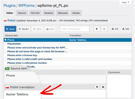 How To Translate Wpforms Into A Different Language