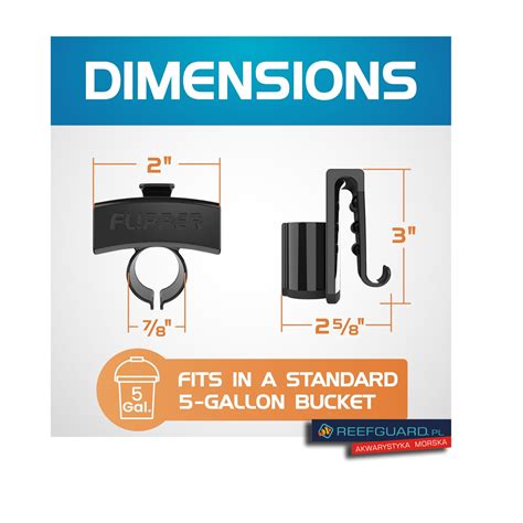 Flipper Klips Mocujący Wąż Bucket Buddy