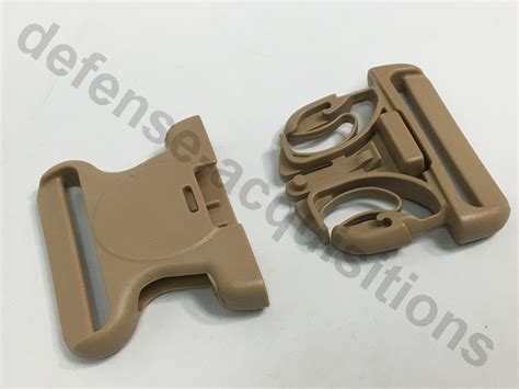 225 Inch Milspec Duraflex Cop Lok Buckle Tactical Web Belt Buckle Sand