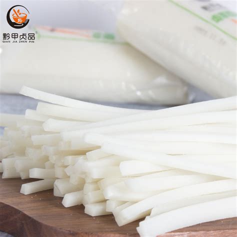 黔甲贞品 贵州特产正宗兴义饵块粑晚米二块粑粳稻安龙耳快粑火锅年糕条散装切好饵块粑丝年糕条土特产切好饵块 速食方便早餐散装报价 参数 图片 视频