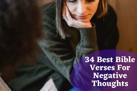 34 Bible Verses For Negative Thoughts Bible Verses Of The Day