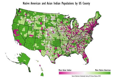 Native American Maps Of Urban Indian Populations Native Maps