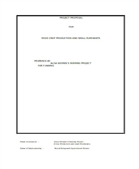 Engineering Proposal Template