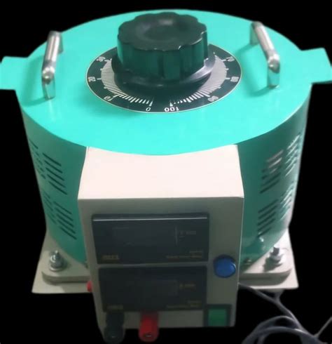 2 Amp Dimmerstat Variable Voltage Auto Transformer 1 Phase At ₹ 21000 Piece In Mumbai