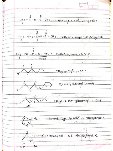Iupac Nomenclature Chemistry Notes Pdf
