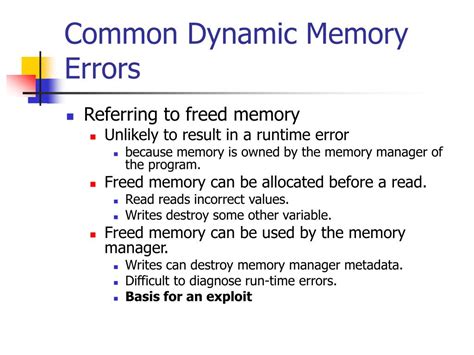 Ppt Dynamic Memory Management Powerpoint Presentation Free Download
