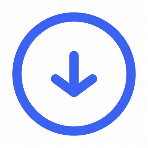 Arrow Ui Down Download Symbol Interface Icon Download On Iconfinder