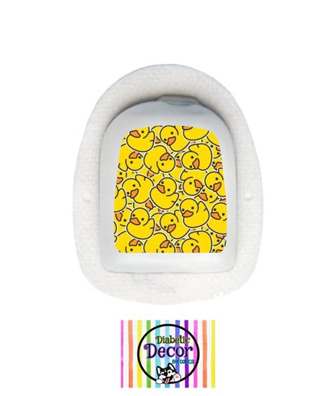 Omnipod Ducky Single Omnipod Sticker Diabetes Stickers Bestseller Omnipod Top Surface Only