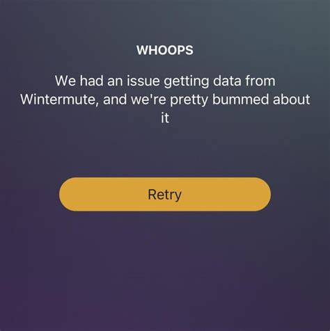 Plexamp Whoops Error Rplex
