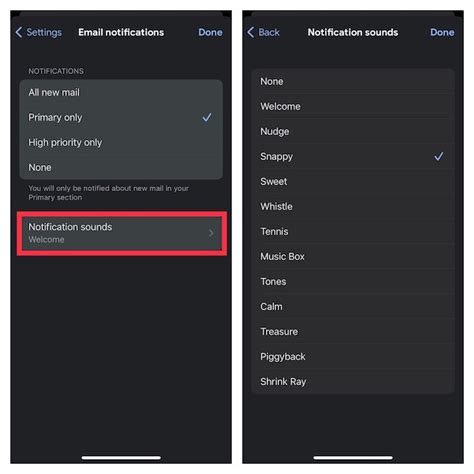 How To Change Gmail Notification Sound On IPhone And IPad