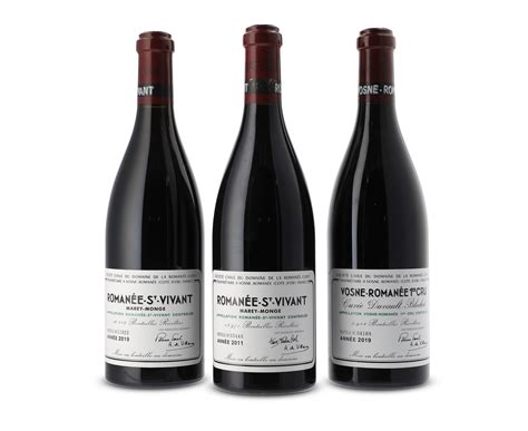 Mixed Lot Domaine De La Romanee Conti 2011 2019 Domaine De La