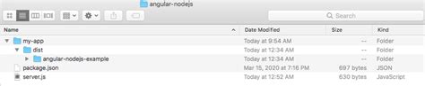 How To Package Angular App With Nodejs Backend For Production The Power Of The Digits