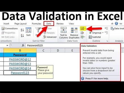 Pravesh Jain On Linkedin What Is Data Validation In Ms Excel Learn