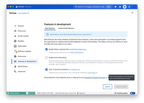 Docker Desktop 430 Docker
